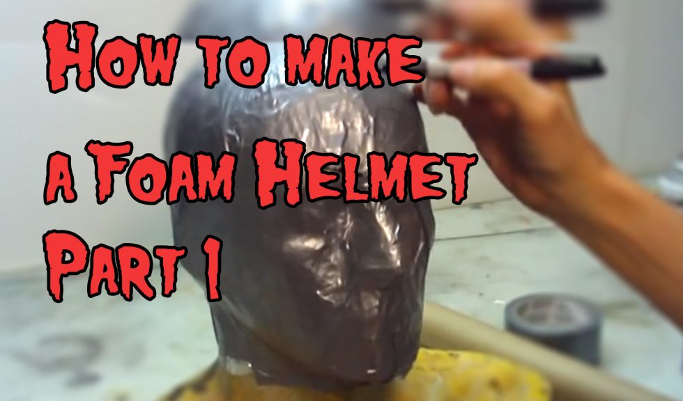 How To Make a Foam Helmet, Tutorial Part 1 | The Evil Ted Channel