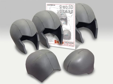 Child – Basic Helmet, Shoulder & Elbow Patterns | The Evil Ted Channel