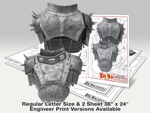 Wasteland Metal Armor Pattern | The Evil Ted Channel